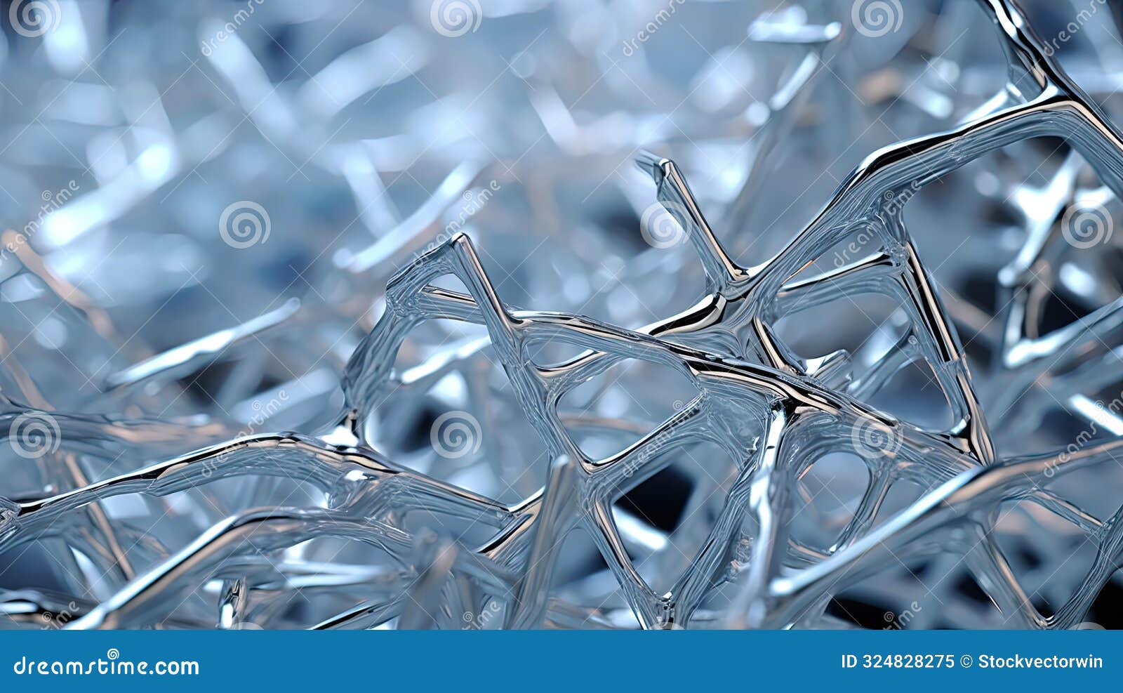 The Image Is A Microscopic View Of A Virus Replicating Inside A Human ...