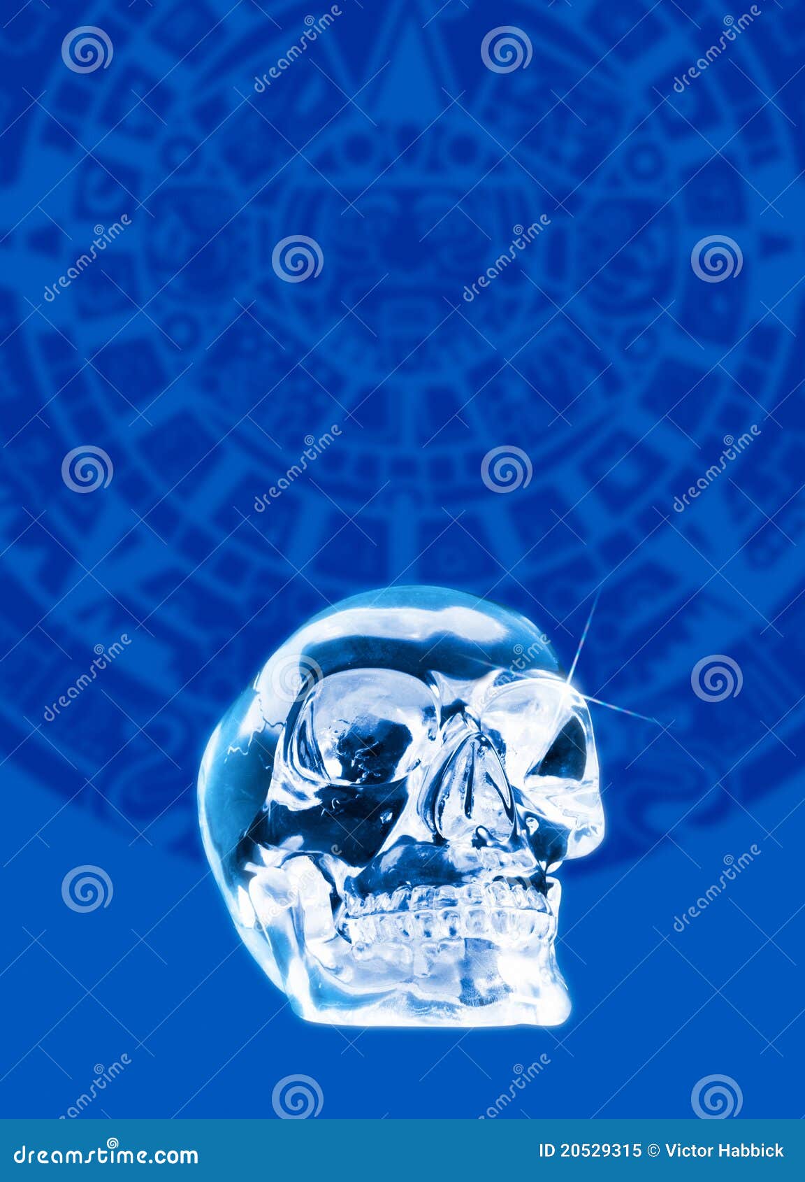 Crystal skull stock illustration. Illustration of history - 20529315