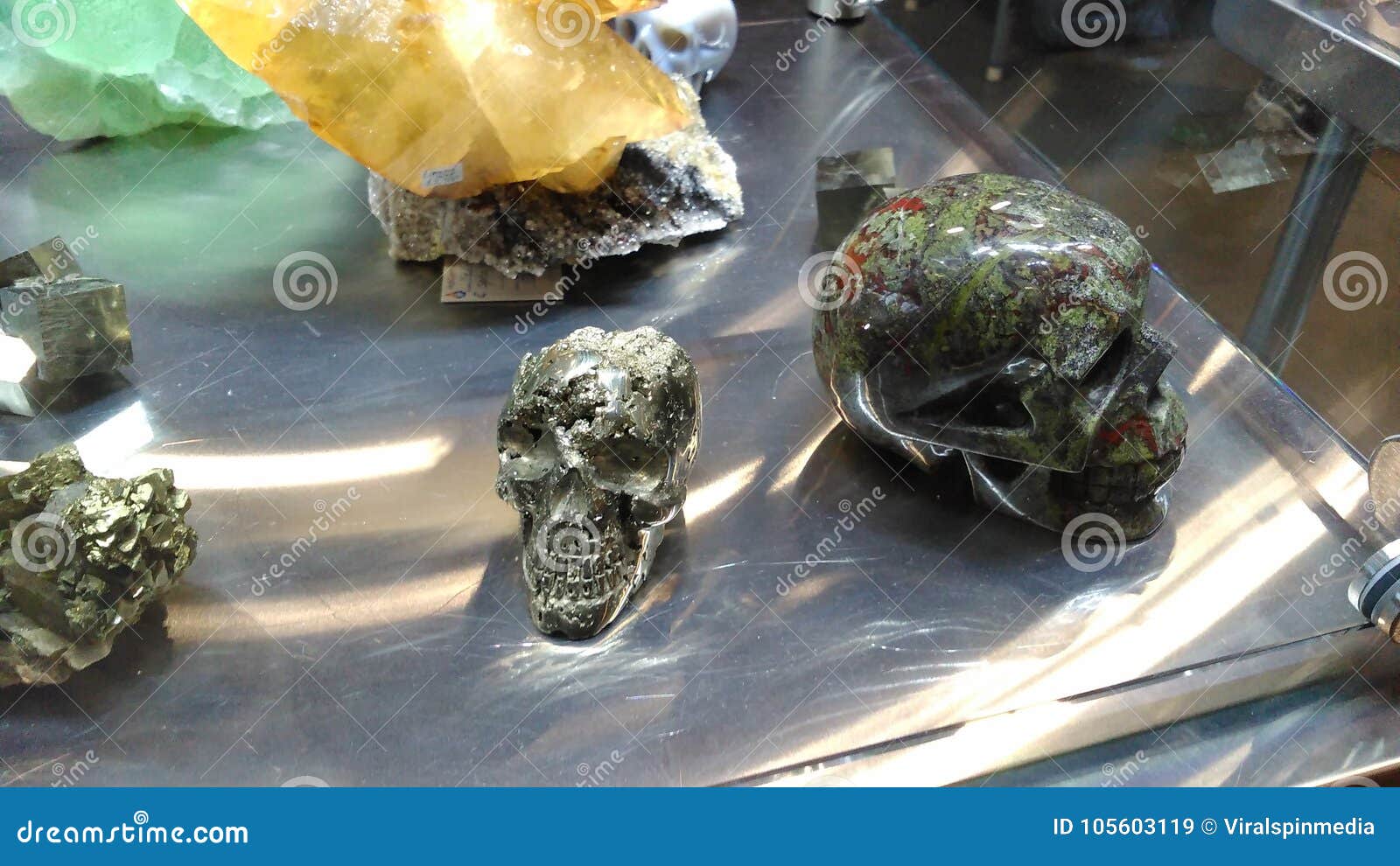 Crystal Skulls editorial stock image. Image of skulls - 105603119