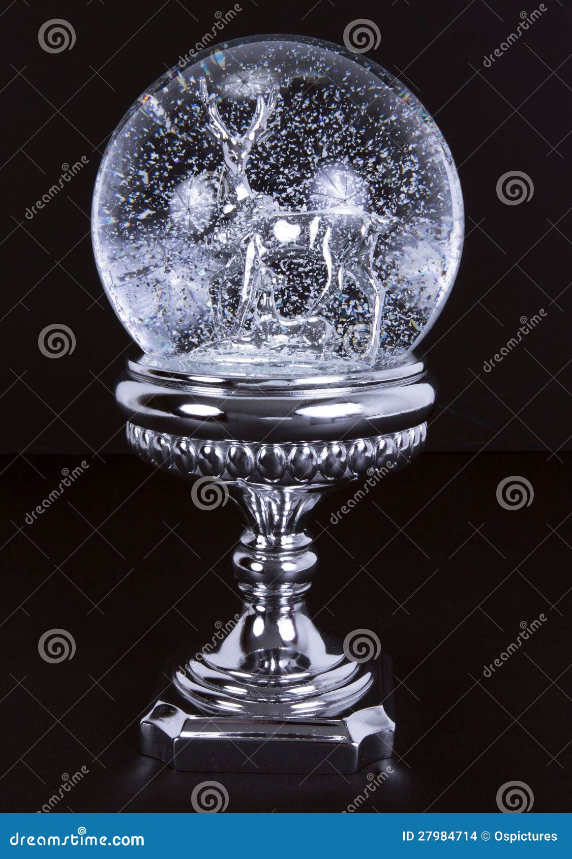Crystal snow ball stock photo. Image of ball, crystal - 27984714