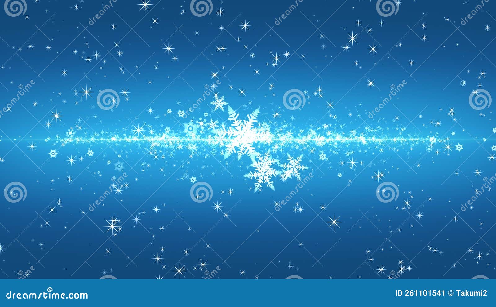 Crystal of Snow and Glitter Flutter on a Colored Background Stock ...