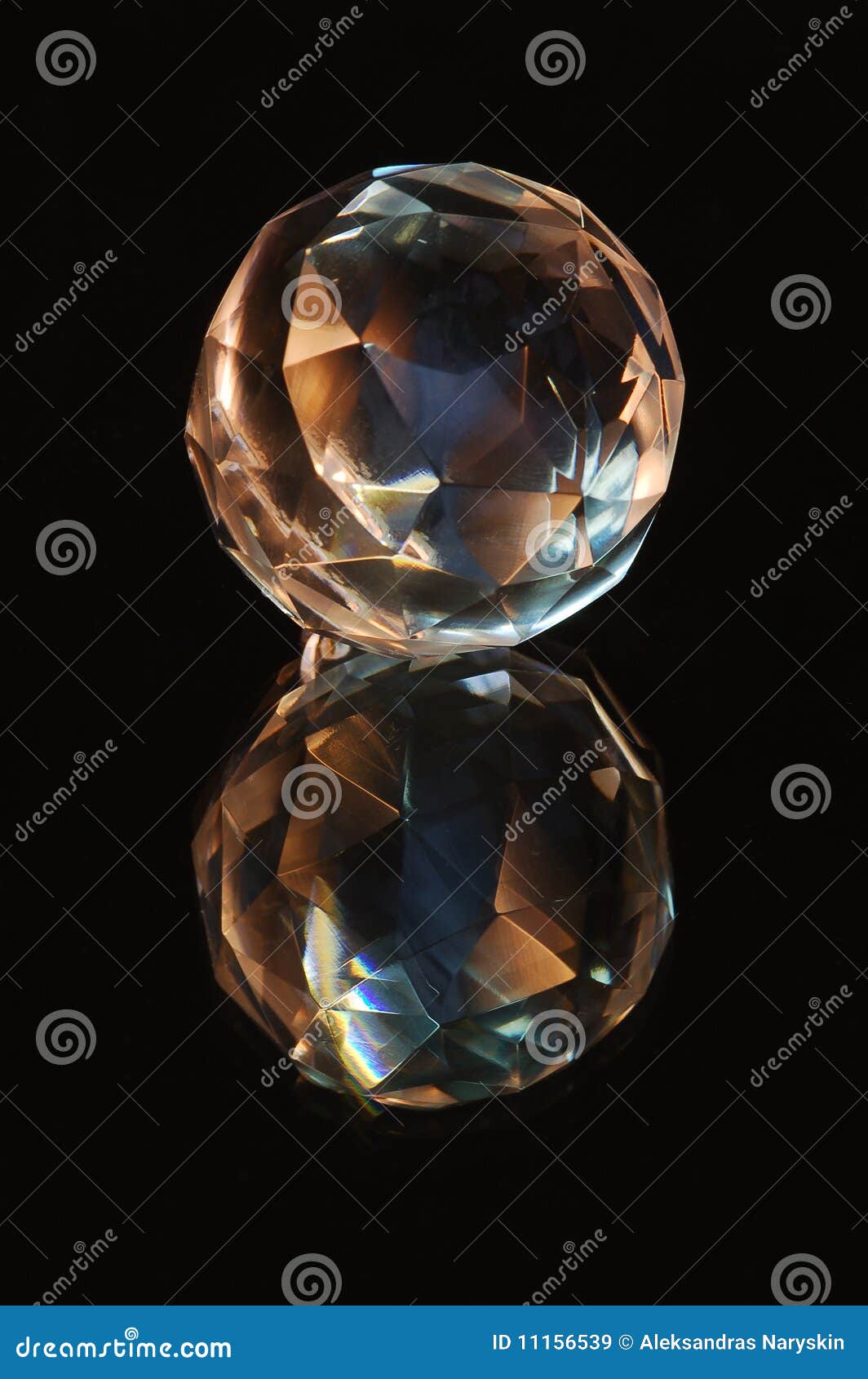 Crystal sphere stock image. Image of fragile, close, decoration - 11156539