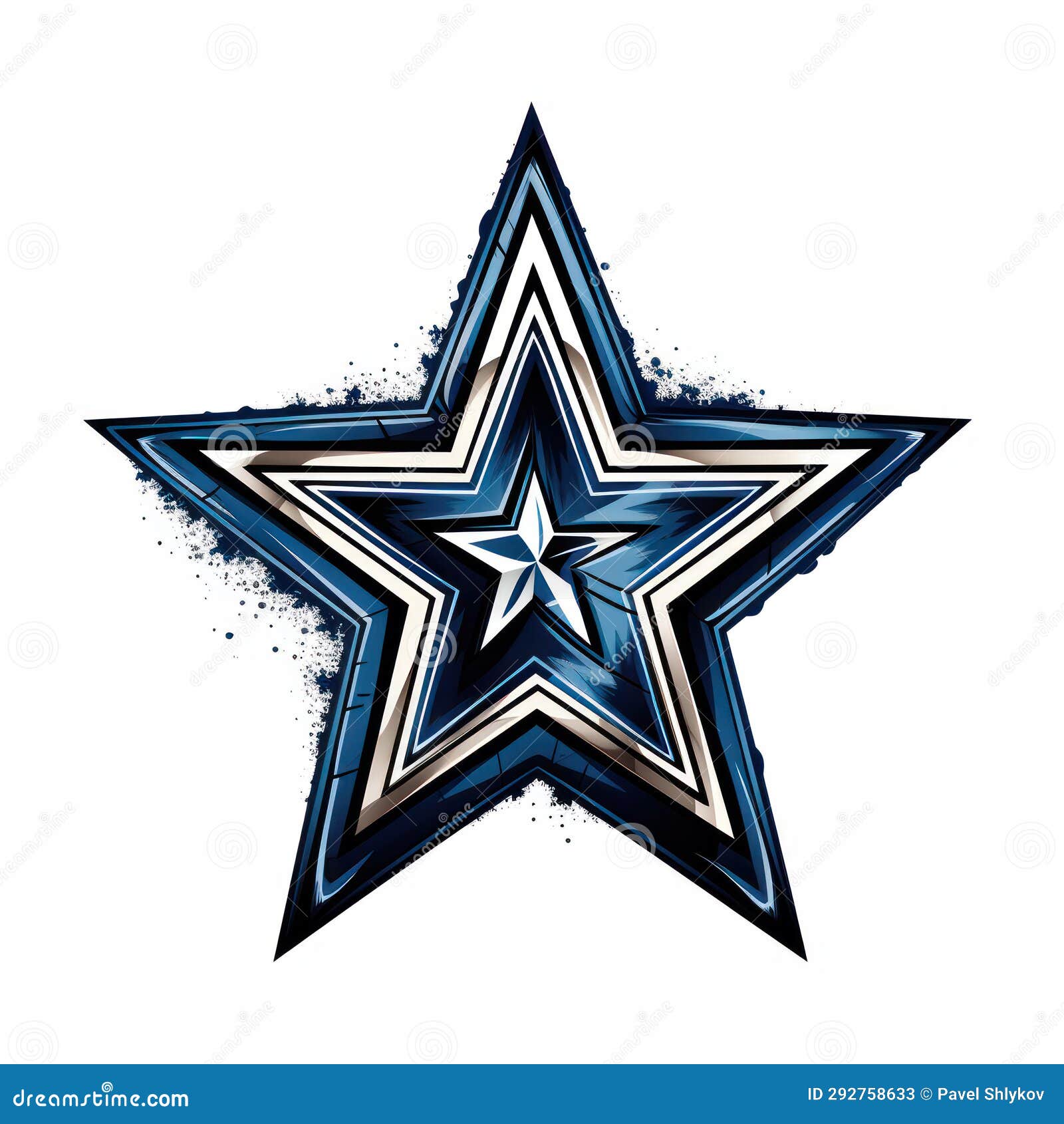 Crystal Star Shape with Light Effect. Stock Image - Image of geometric ...