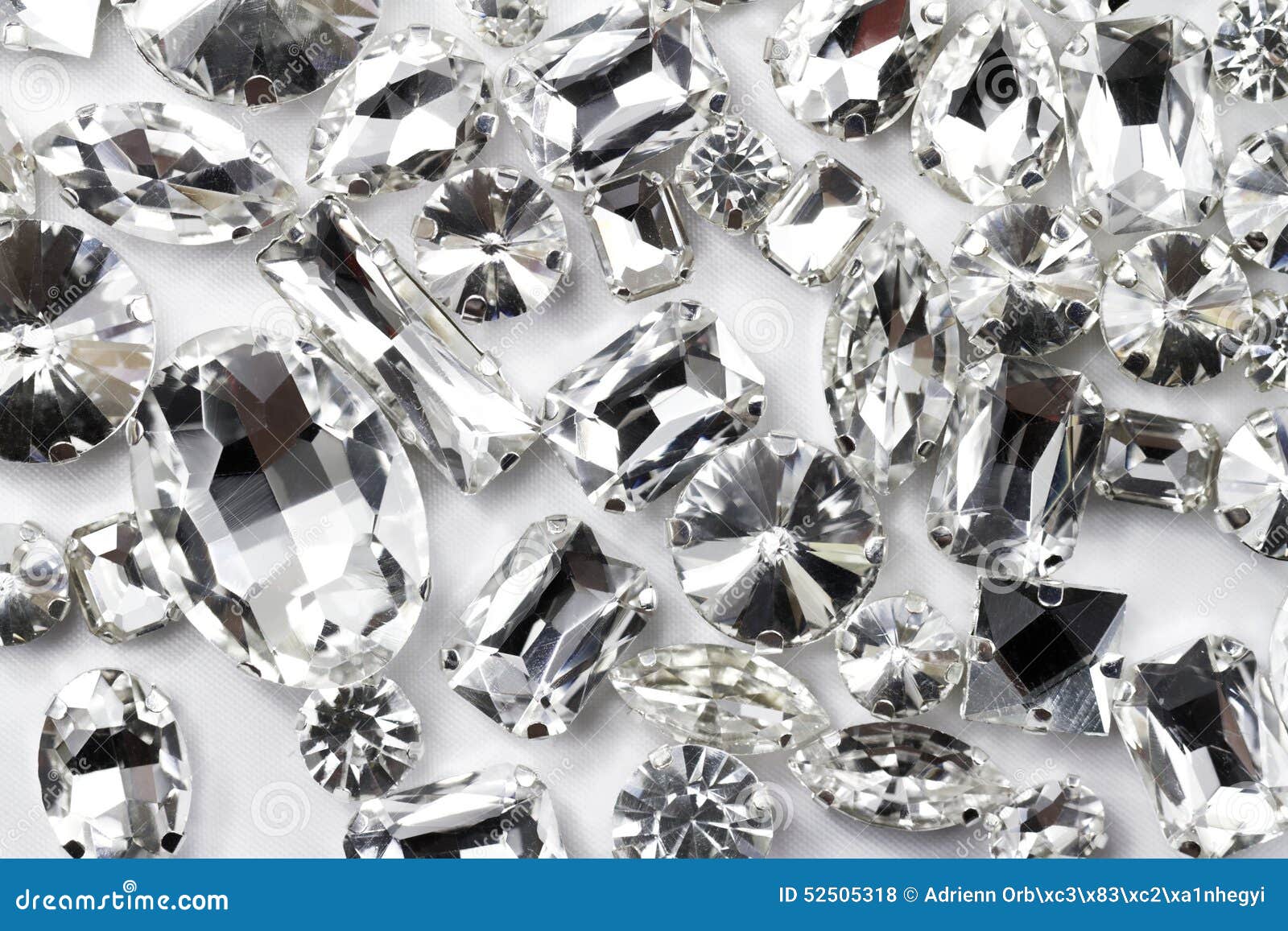 Crystal strasses stock photo. Image of silver, glass - 52505318