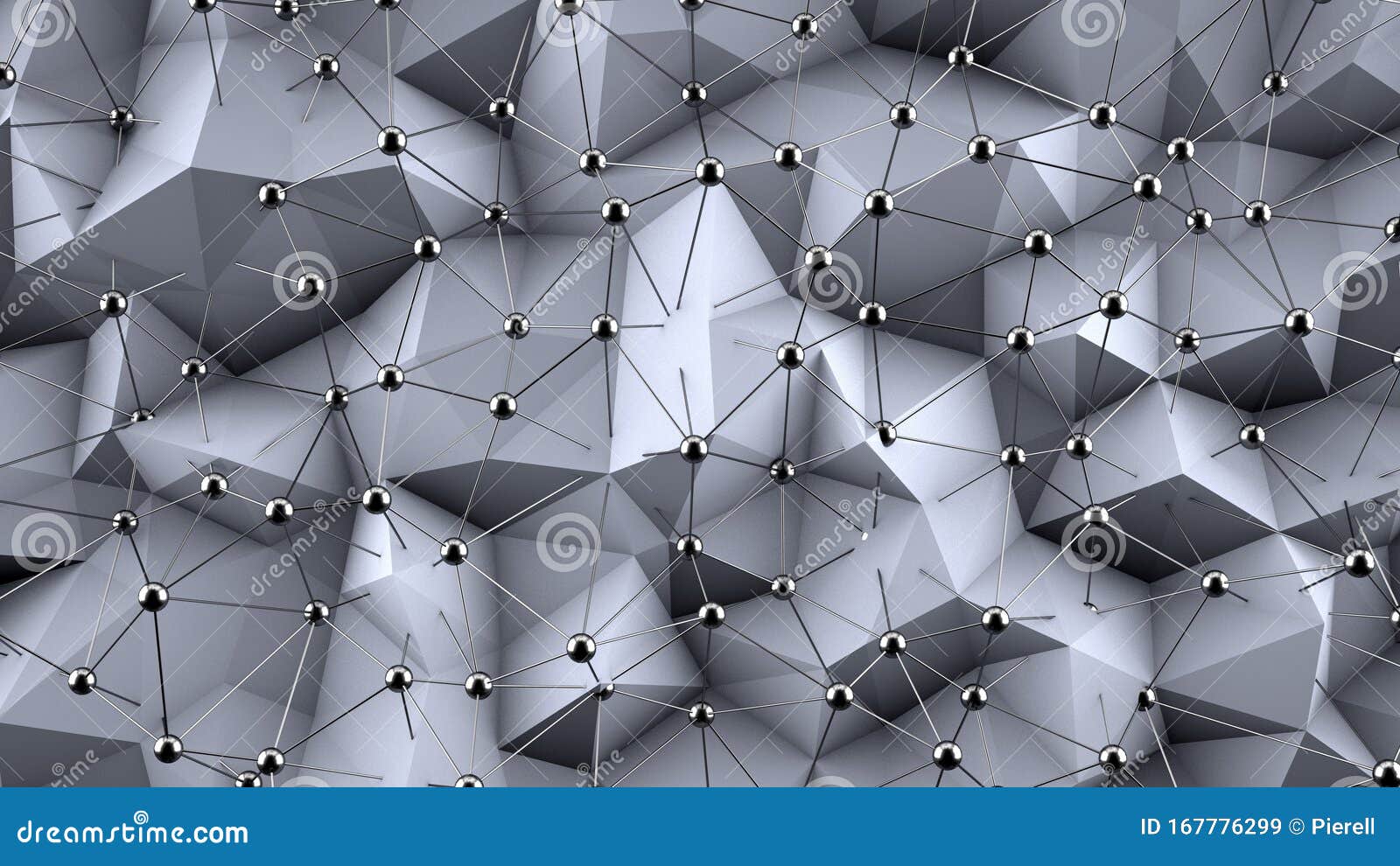 Crystal Structure Background. 3d Illustration, 3d Rendering Stock ...