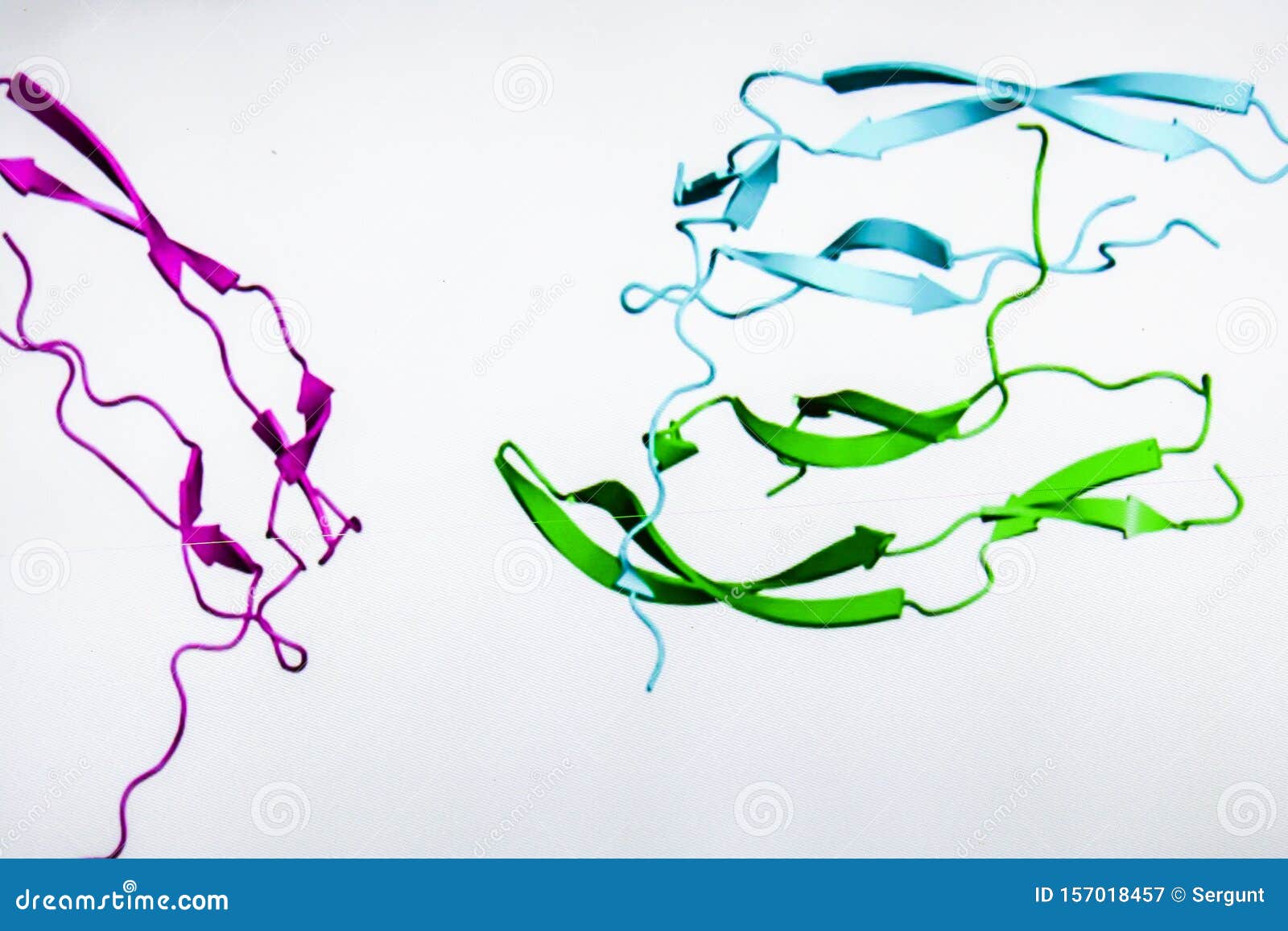 Crystal Structure of Protein Stock Image - Image of acid, metabolism ...