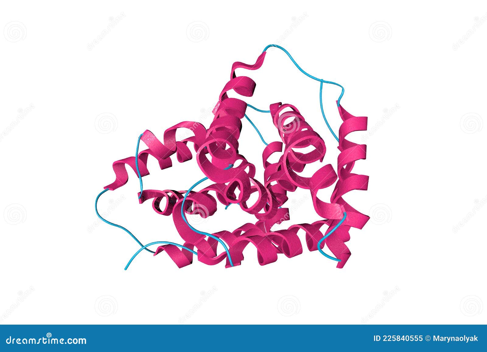 Structure Of The Recombinant Human Interferon-alpha 2B Stock Photo ...