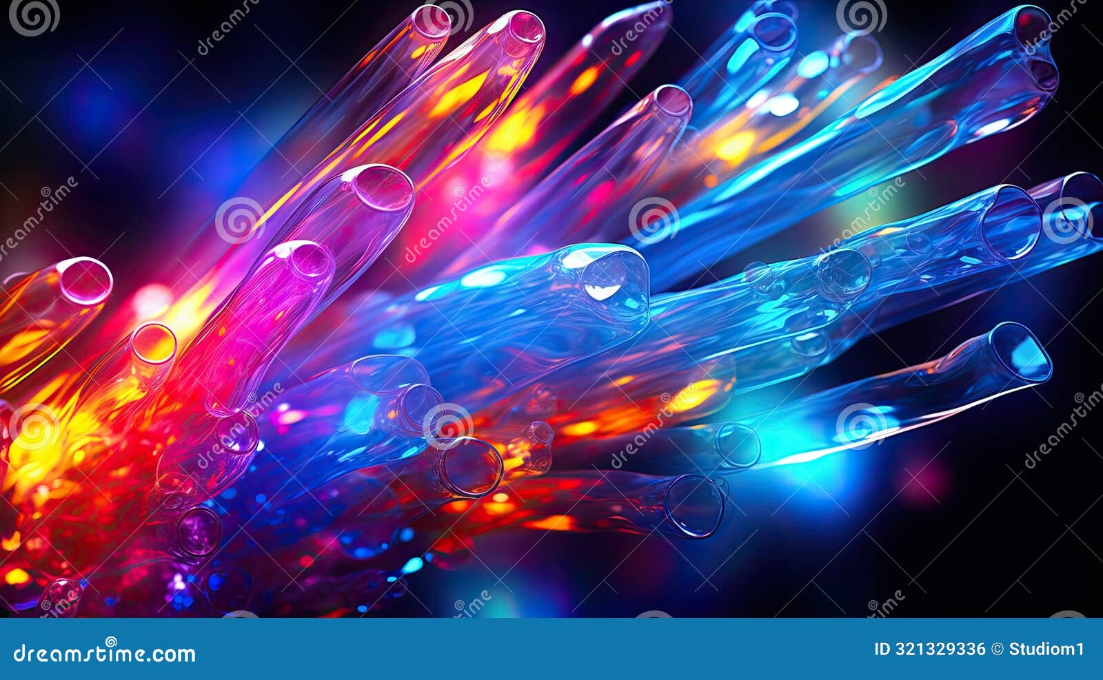 Crystal Translucent Background. Abstract Backdrop Made of Transparent ...
