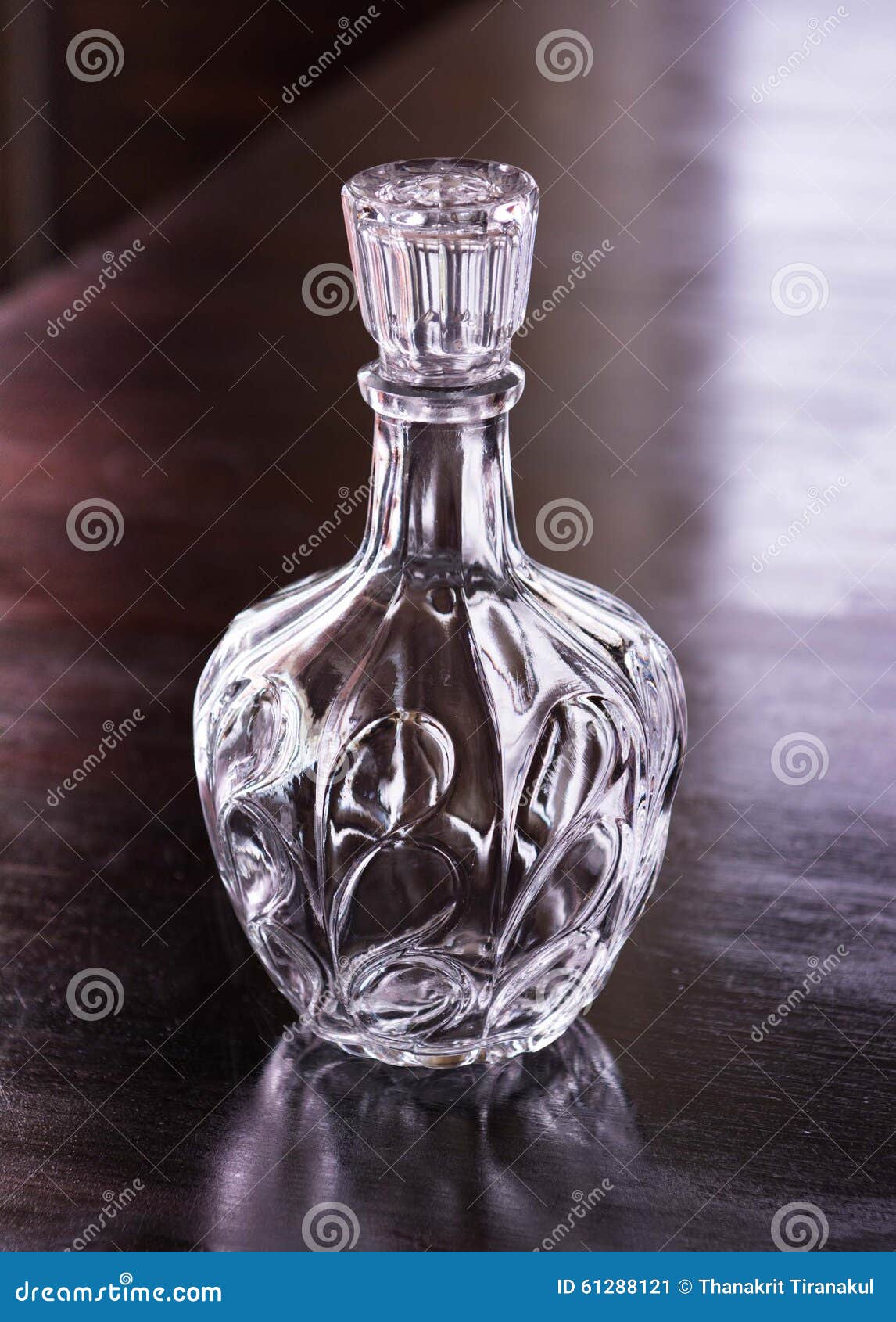 Crystal water container stock image. Image of glassware - 61288121
