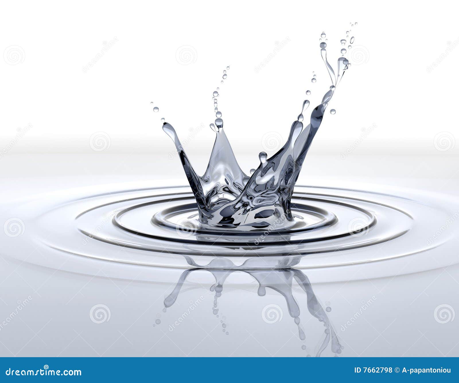 Crystal Water Drop stock illustration. Illustration of life - 7662798