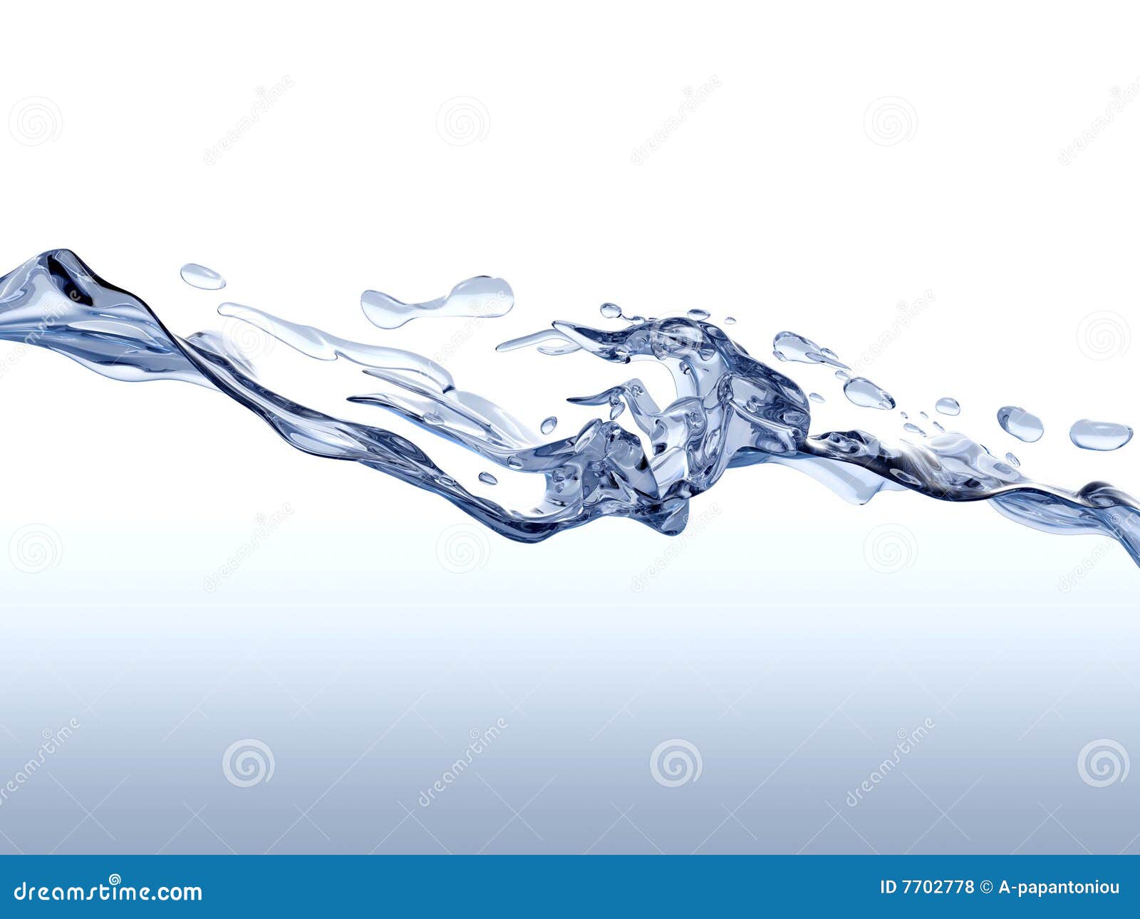 Crystal Water Wave stock illustration. Illustration of clear - 7702778