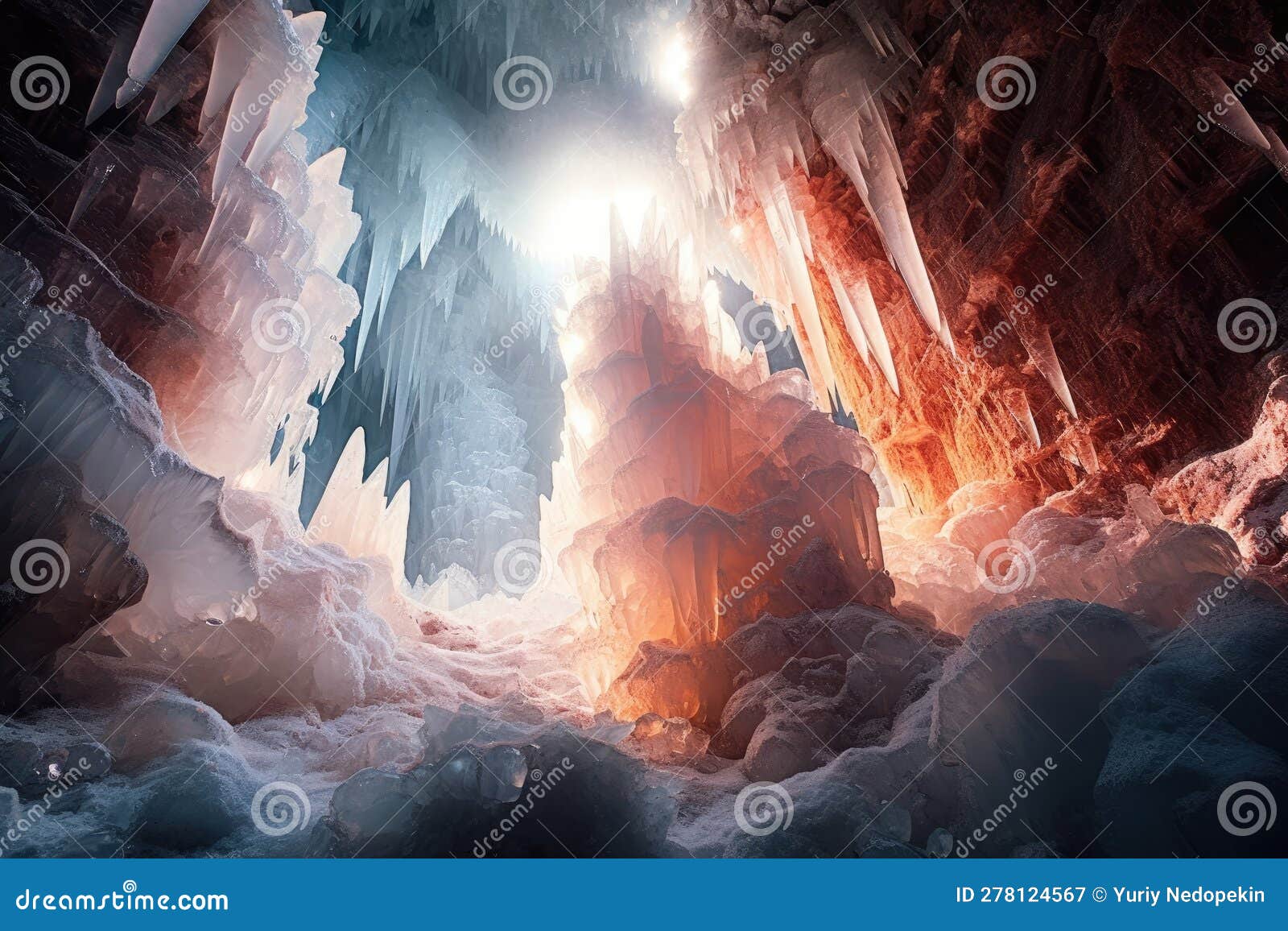 Crystalline Formations Patterns and Delicate Structures. Generative AI ...