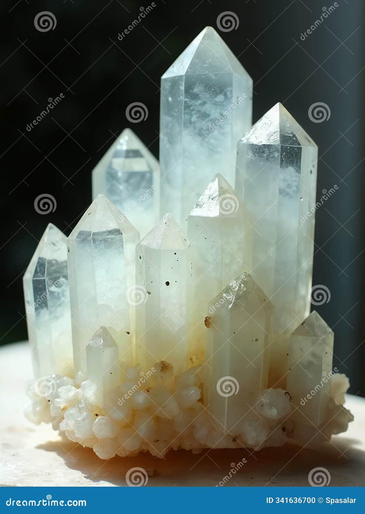 Crystalline Structure of Calcite, with Its Unique Prismatic ...