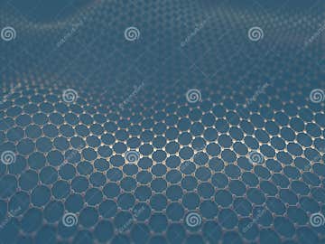 Crystallized Carbon Hexagonal System Stock Image - Image of graphite ...