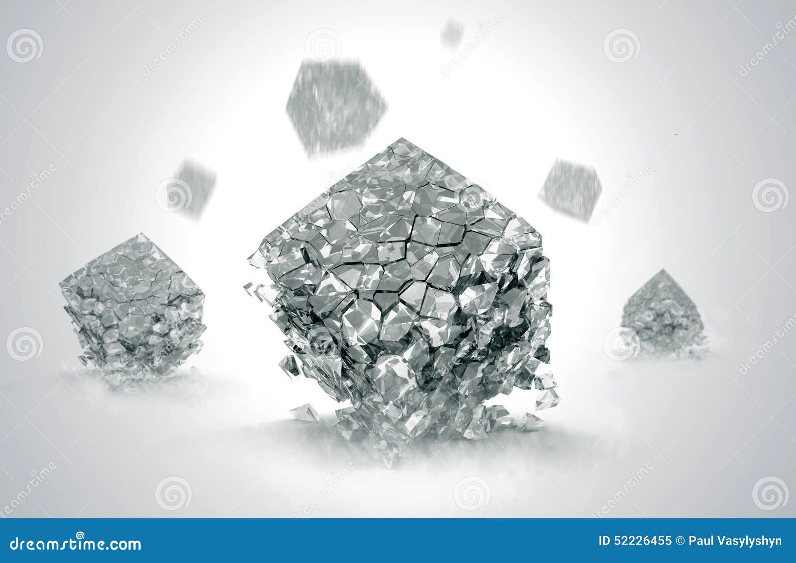 Crystals broken stock illustration. Illustration of crystal - 52226455