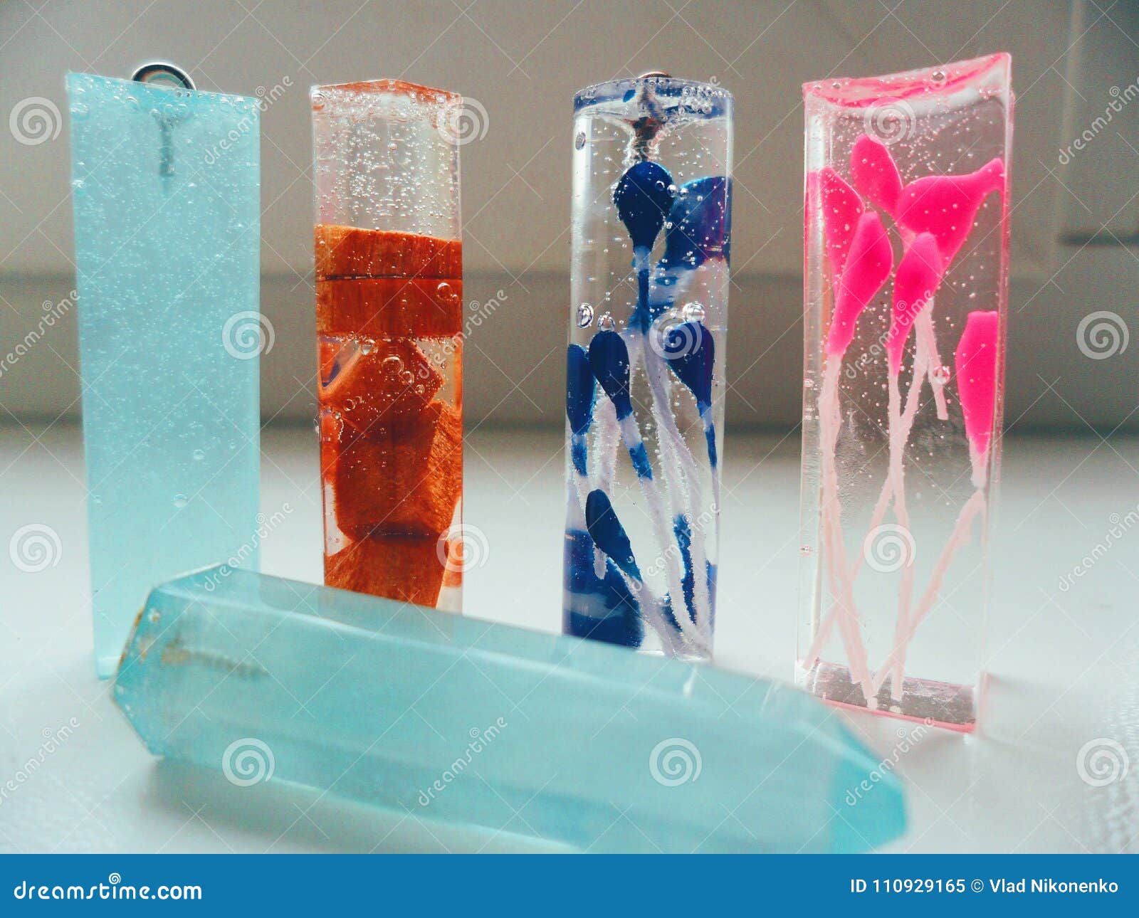 Crystals from epoxy resin stock image. Image of crystals - 110929165