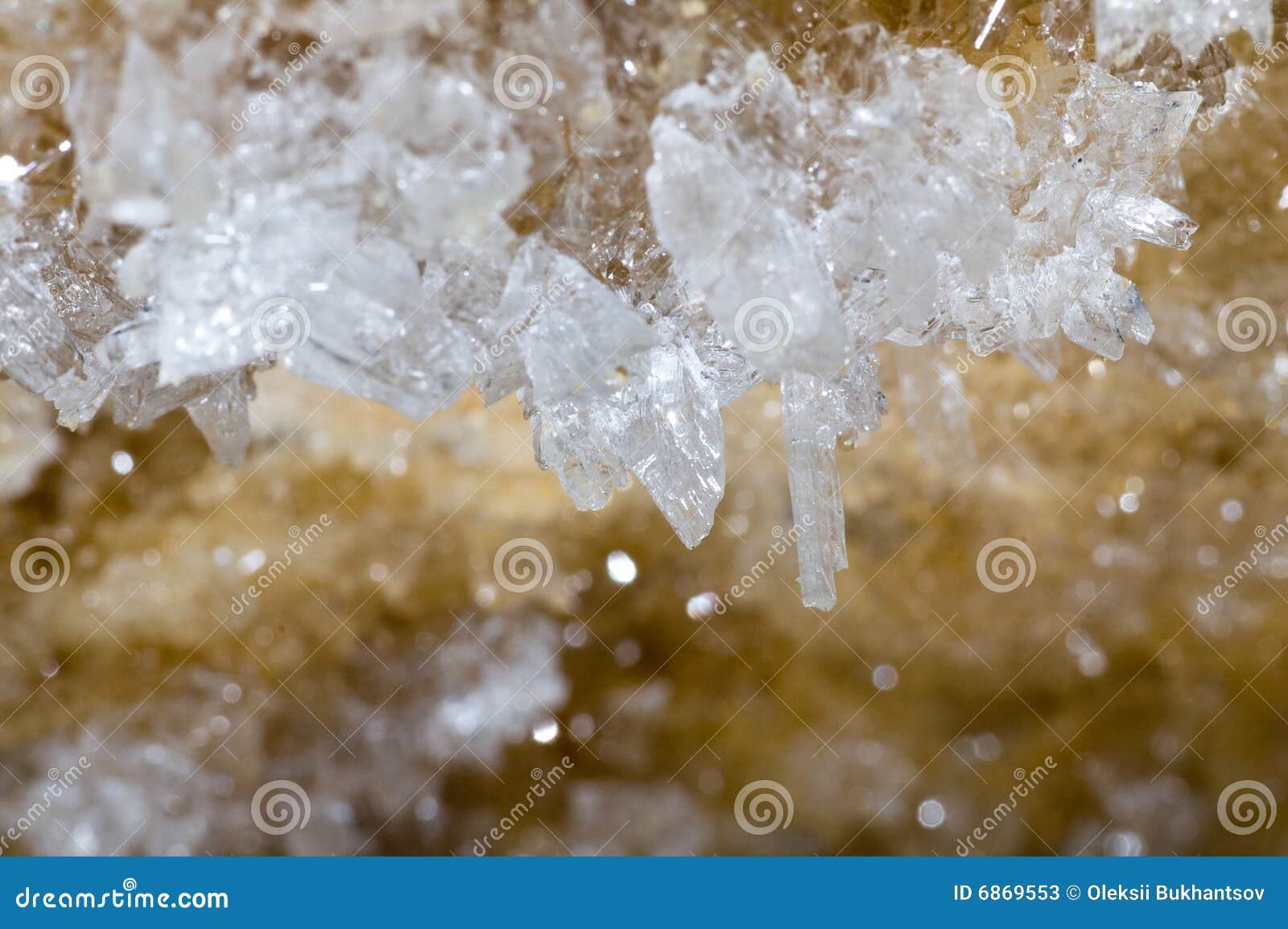Crystals of gypsum stock image. Image of crystalline, crystallography ...