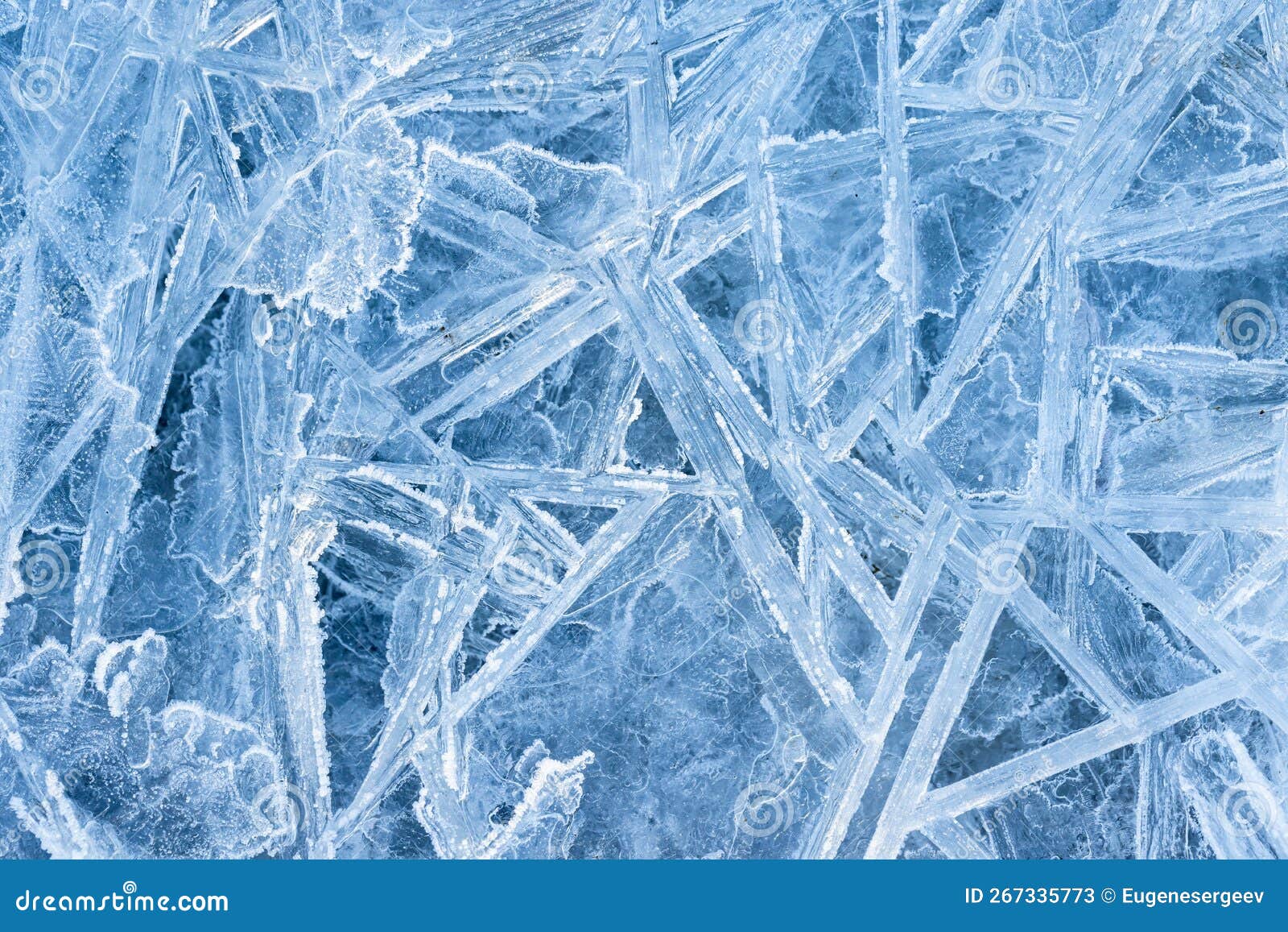 Crystals of Ice, Macro Photo, Natural Texture Stock Image - Image of ...