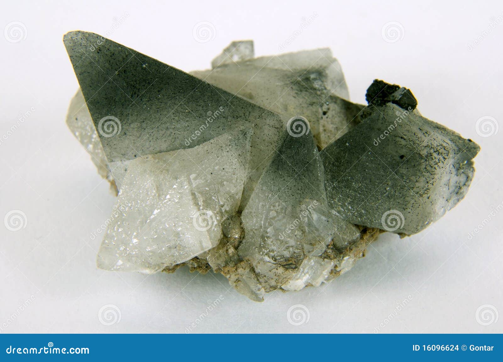 Crystals of a kaltsit stock photo. Image of mineral, sedimentary - 16096624
