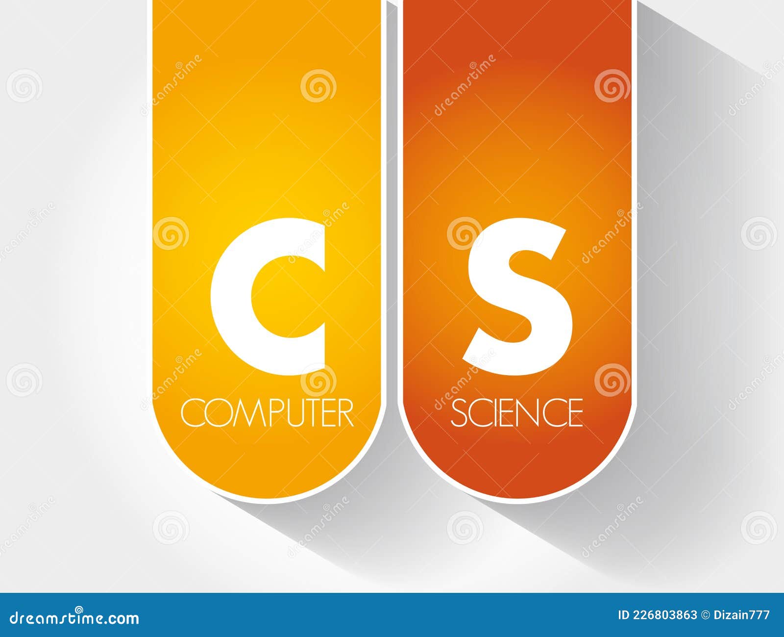 CS - Computer Science Acronym, Technology Concept Background Stock ...