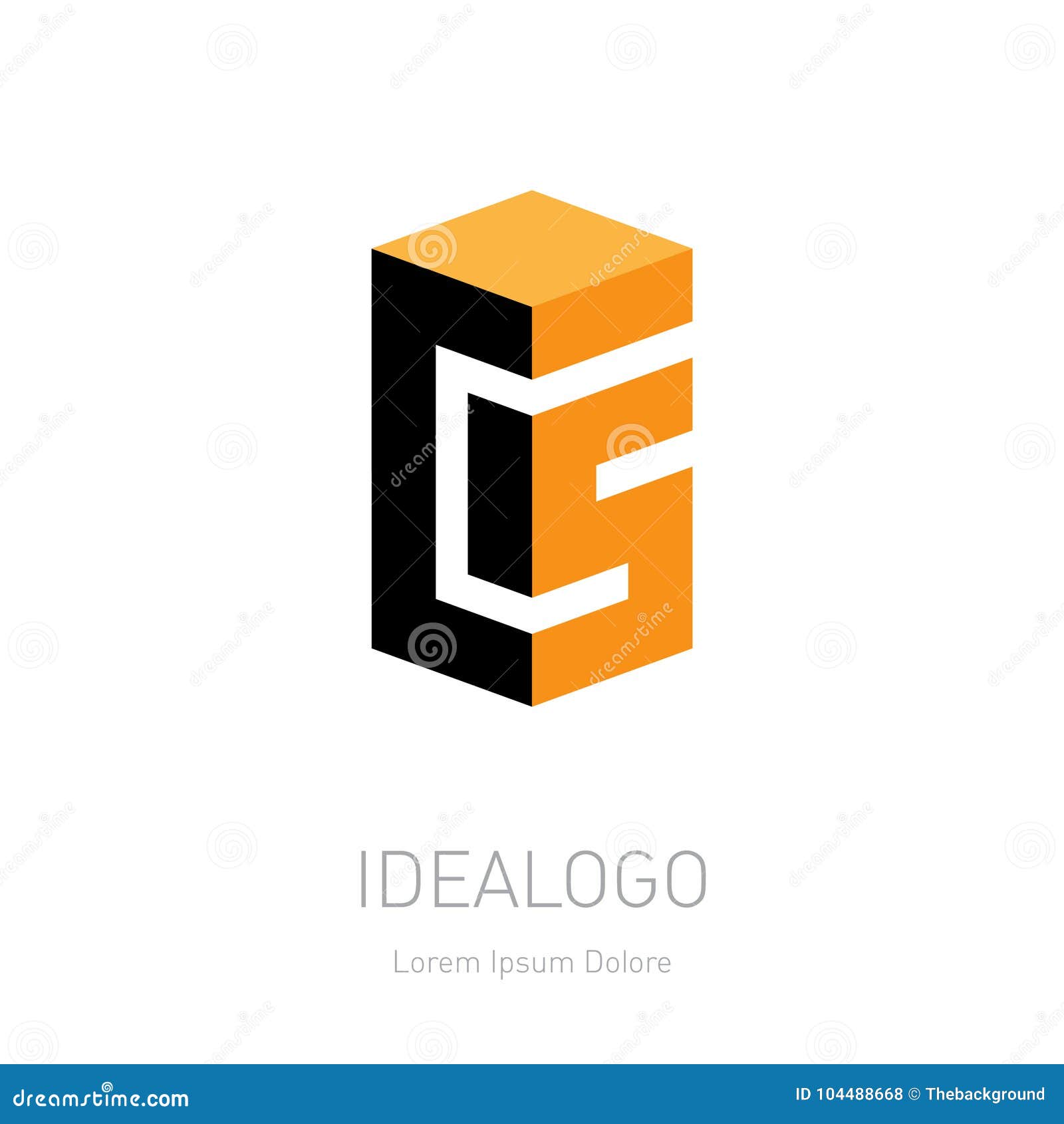 CS Initial Logo. C and S Initial Monogram Logotype. C and 5 - Vector ...