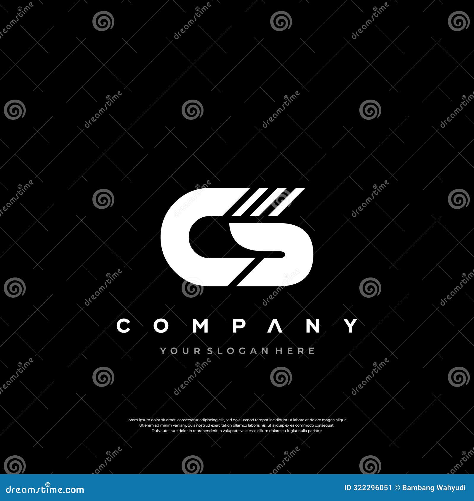 CS Letter Logo, Cs Logo Image Vector Stock Vector - Illustration of ...