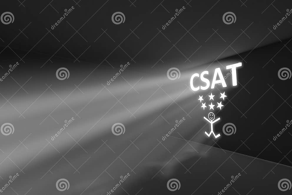 CSAT Rays Volume Light Concept 3d Stock Illustration - Illustration of ...