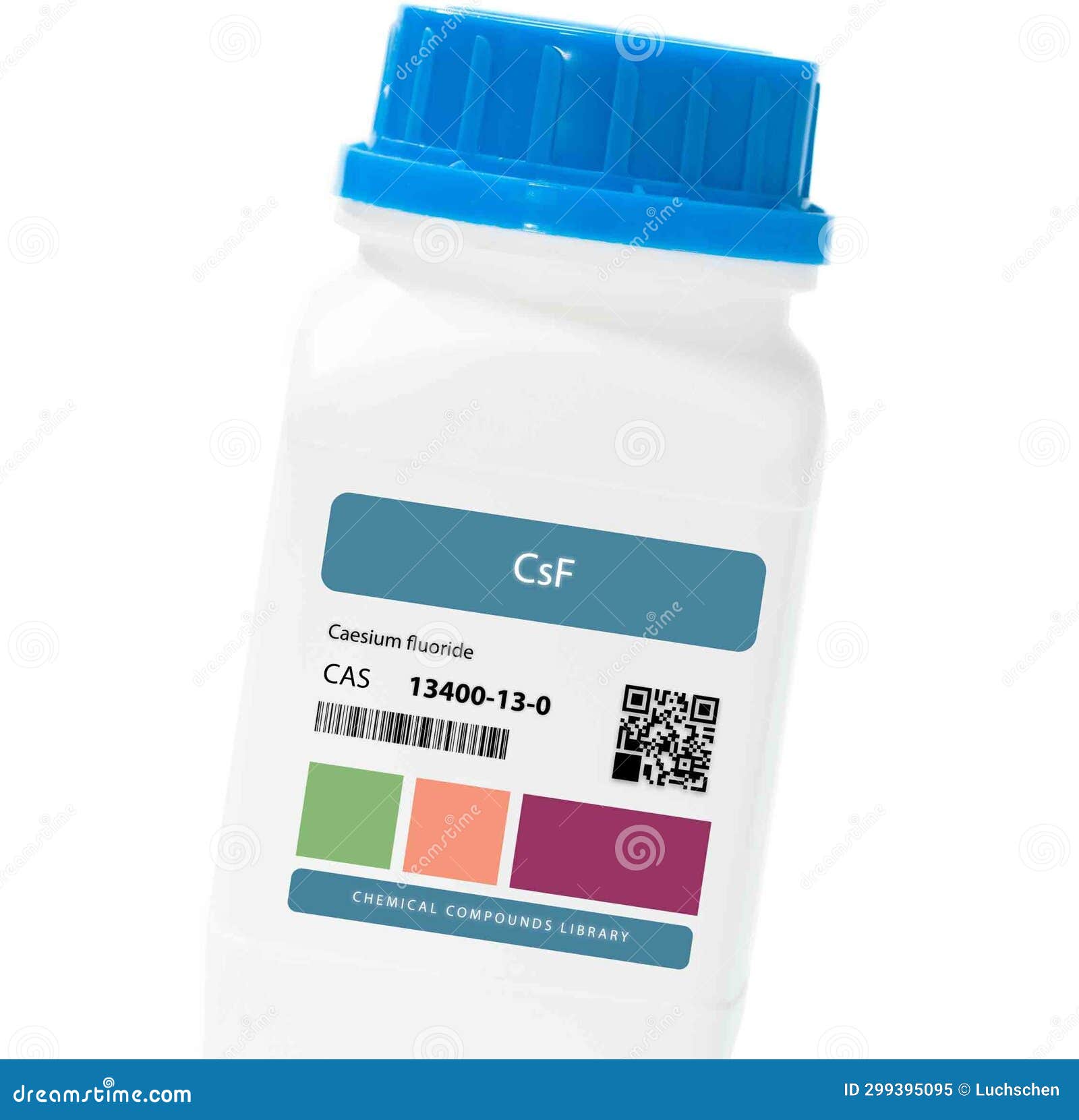 CsF - Cesium Fluoride stock image. Image of chemistry - 299395095