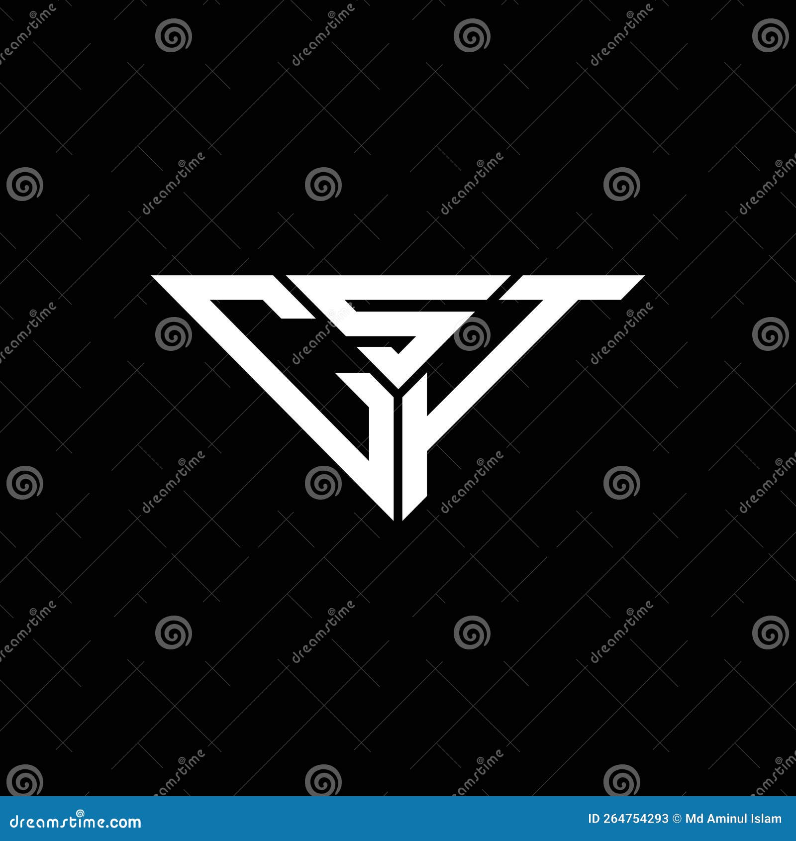 CSI Letter Logo Creative Design with Vector Graphic, Stock Vector ...