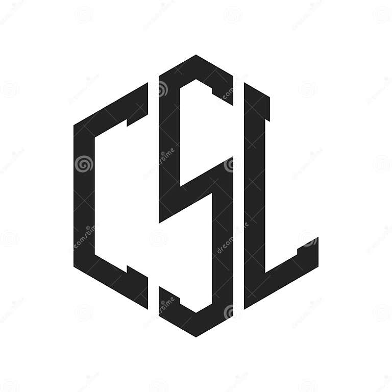 CSL Logo Design. Initial Letter CSL Monogram Logo Using Hexagon Shape ...