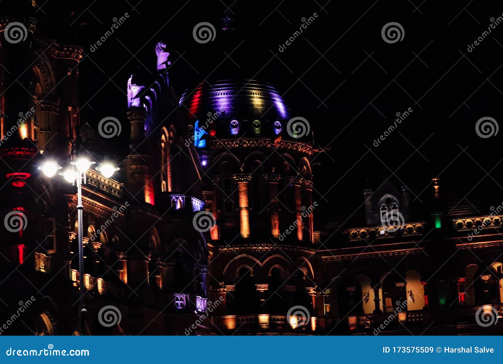 CSMT Station Heritage Building Stock Image - Image of india, city ...