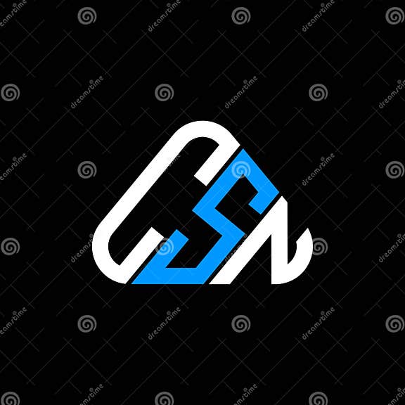 CSN Letter Logo Creative Design with Vector Graphic, CSN Simple and ...