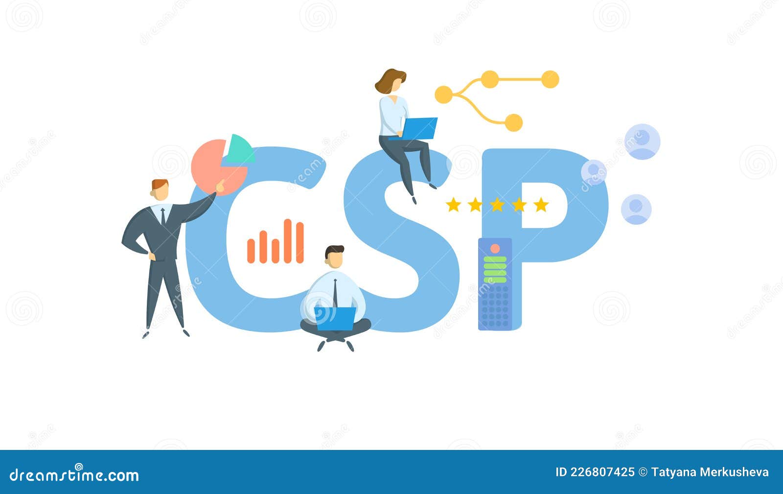 CSP, Classification Settlement Program. Concept With Keyword, People ...