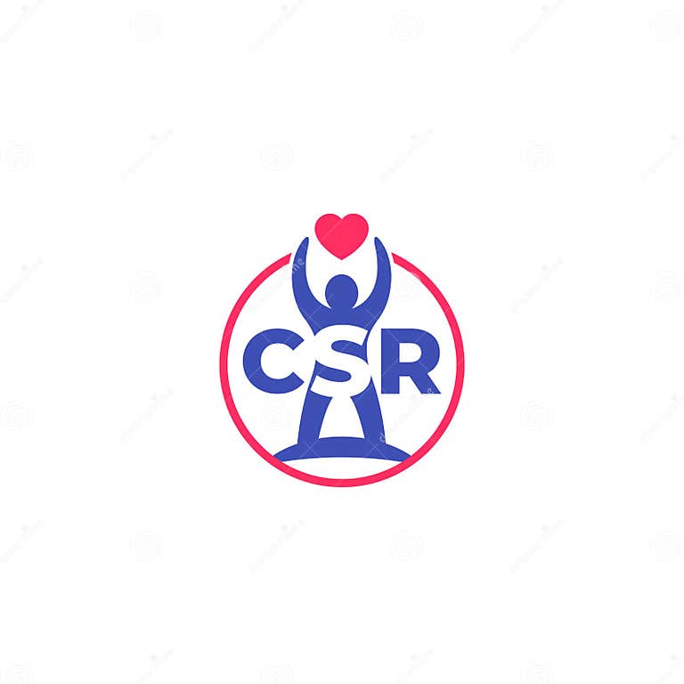 CSR Icon, Corporate Social Responsibility Vector Stock Vector ...