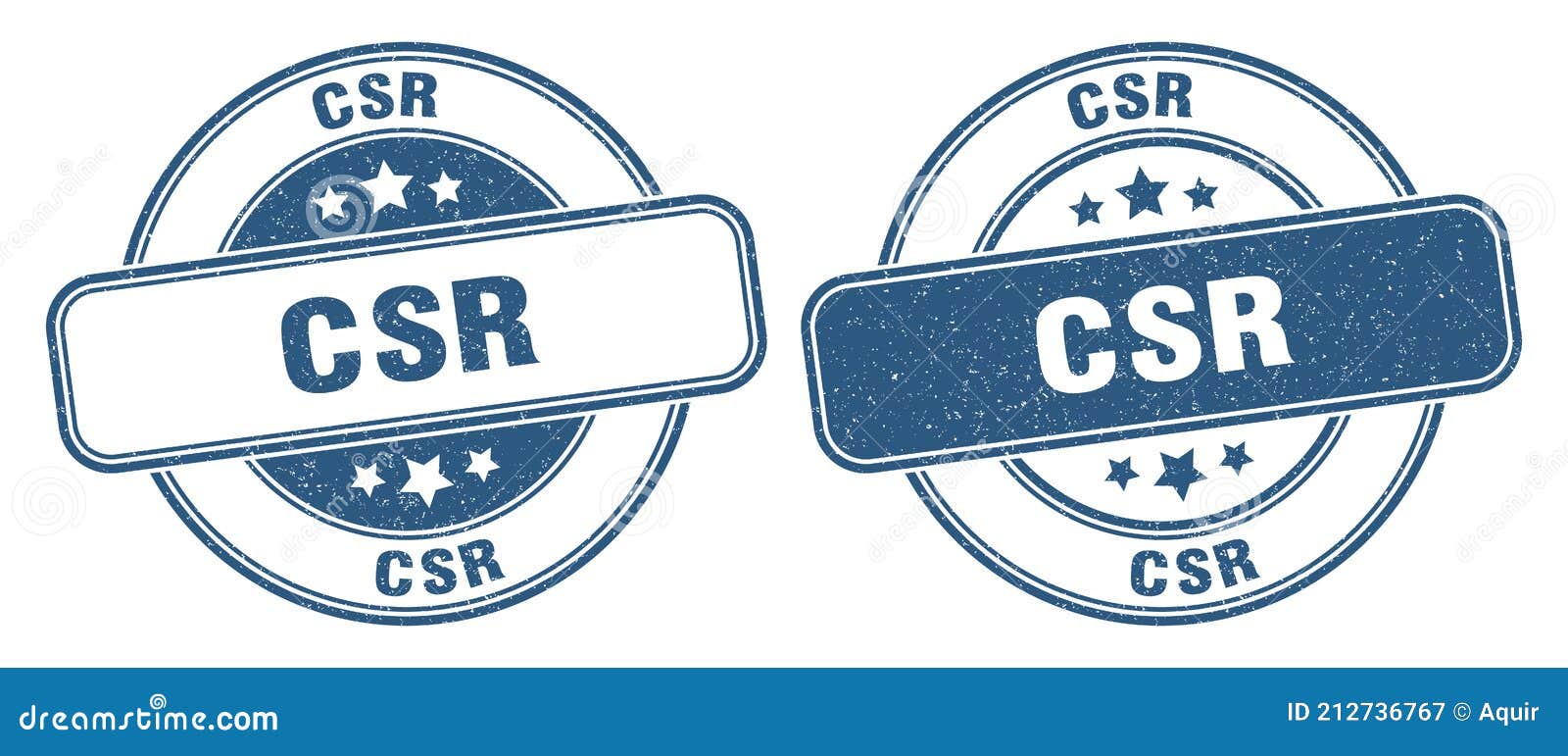 Csr Stamp. Csr Label. Round Grunge Sign Stock Vector - Illustration of ...
