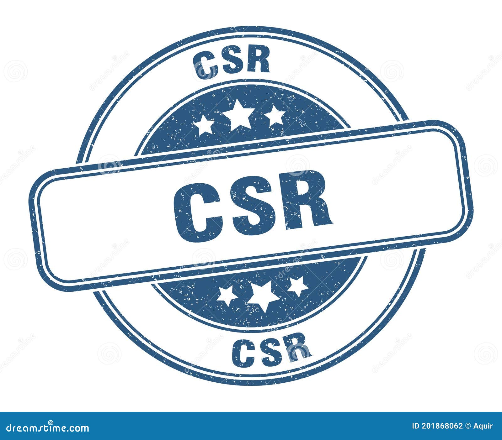 Csr Stamp. Csr Round Grunge Sign Stock Vector - Illustration of social ...