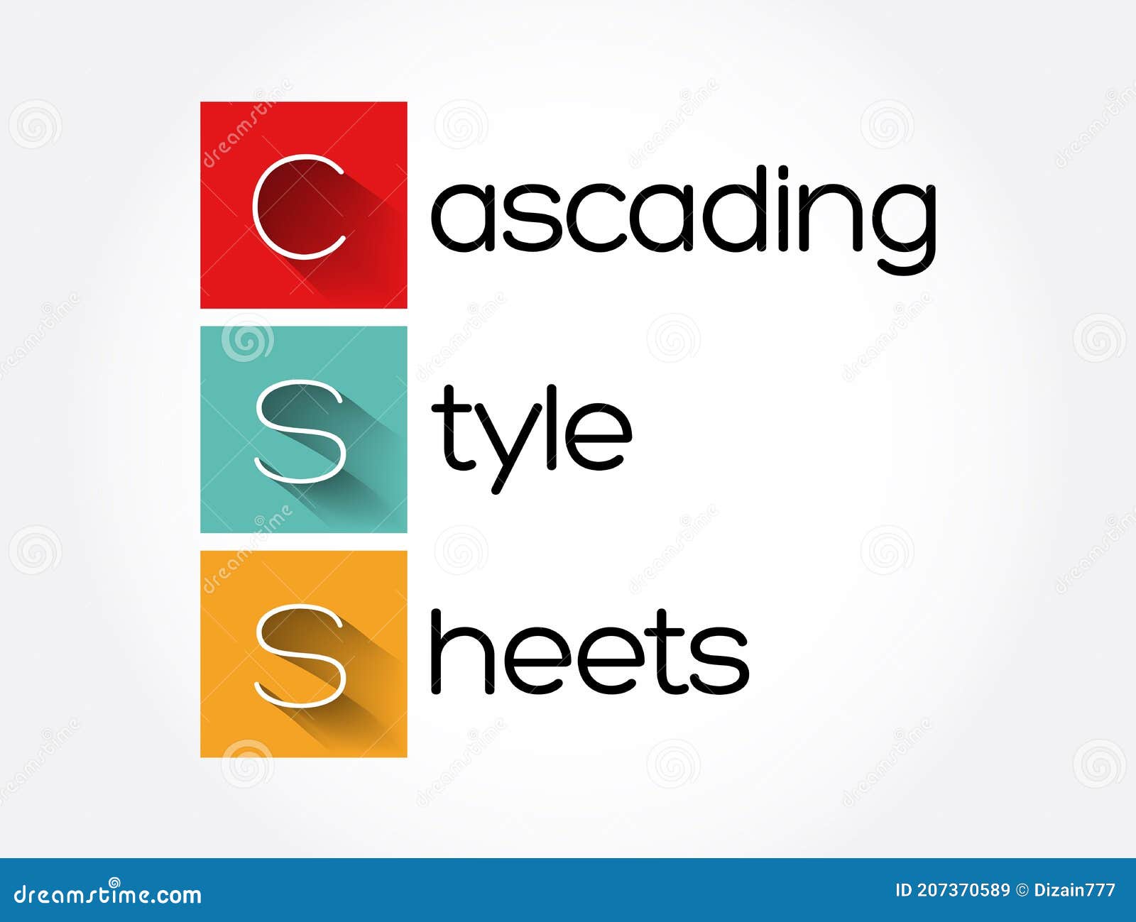 CSS - Cascading Style Sheets Acronym, Technology Concept Background ... CSS - Cascading Style Sheets Acronym, Technology Concept Background ...