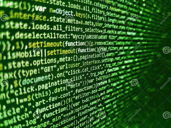 Css3 Code on a Colorful Background. Abstract Modern Virtual Computer Script. Failure in the ...