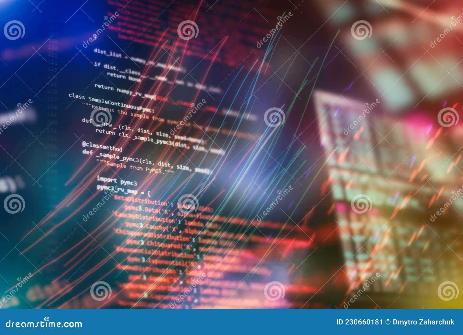 Css Javascript And Html Usage Monitor Closeup Of Function Source Code