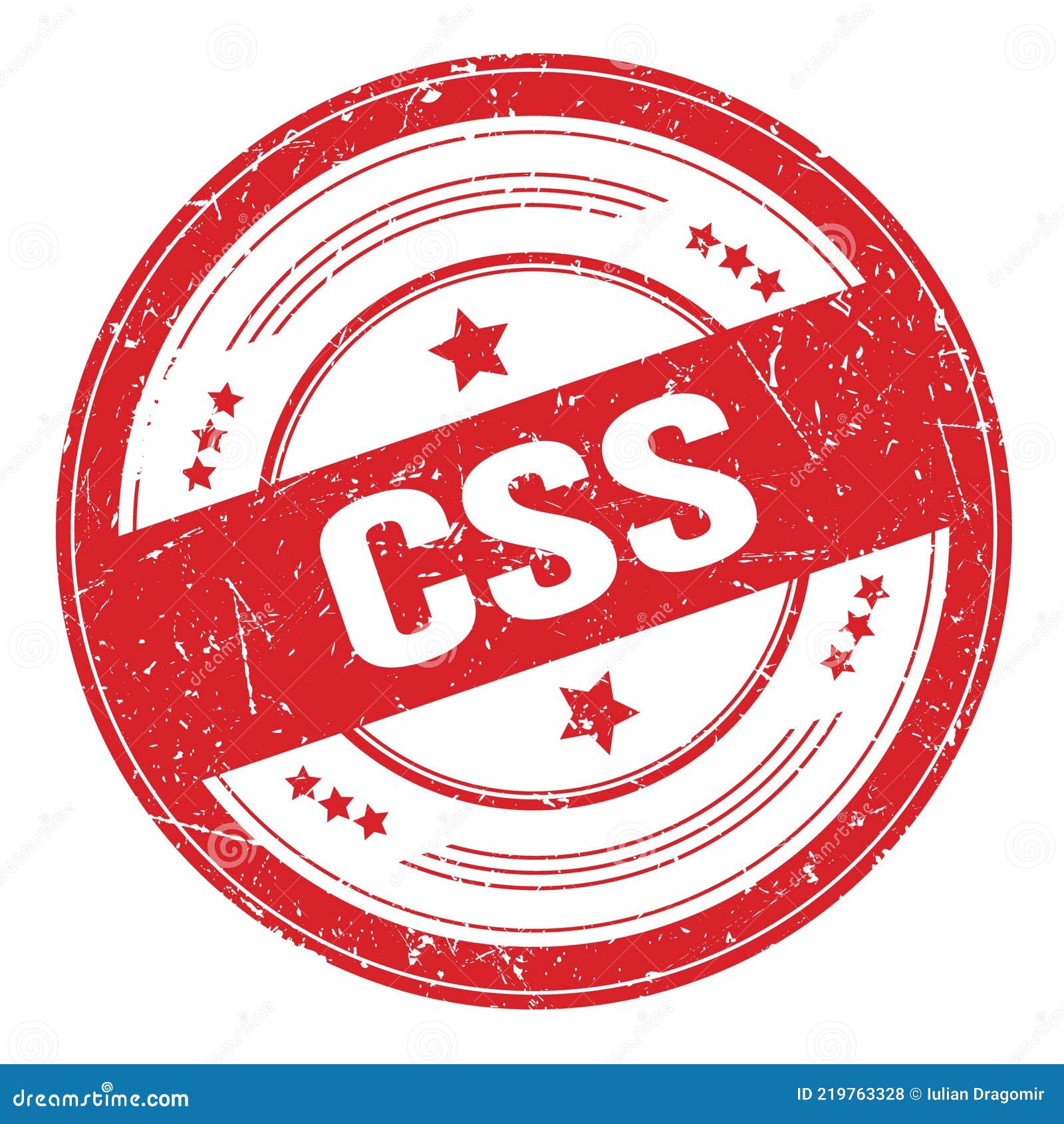 CSS Text on Red Round Grungy Stamp Stock Illustration - Illustration of ... CSS Text on Red Round Grungy Stamp Stock Illustration - Illustration of ...