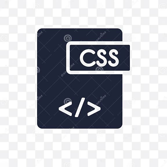 Css Transparent Icon. Css Symbol Design from Programming Collect Stock ...