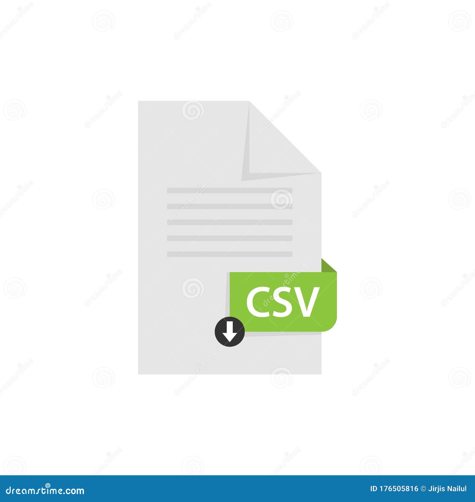 CSV file document download stock vector. Illustration of drawing ... CSV file document download stock vector. Illustration of drawing ...