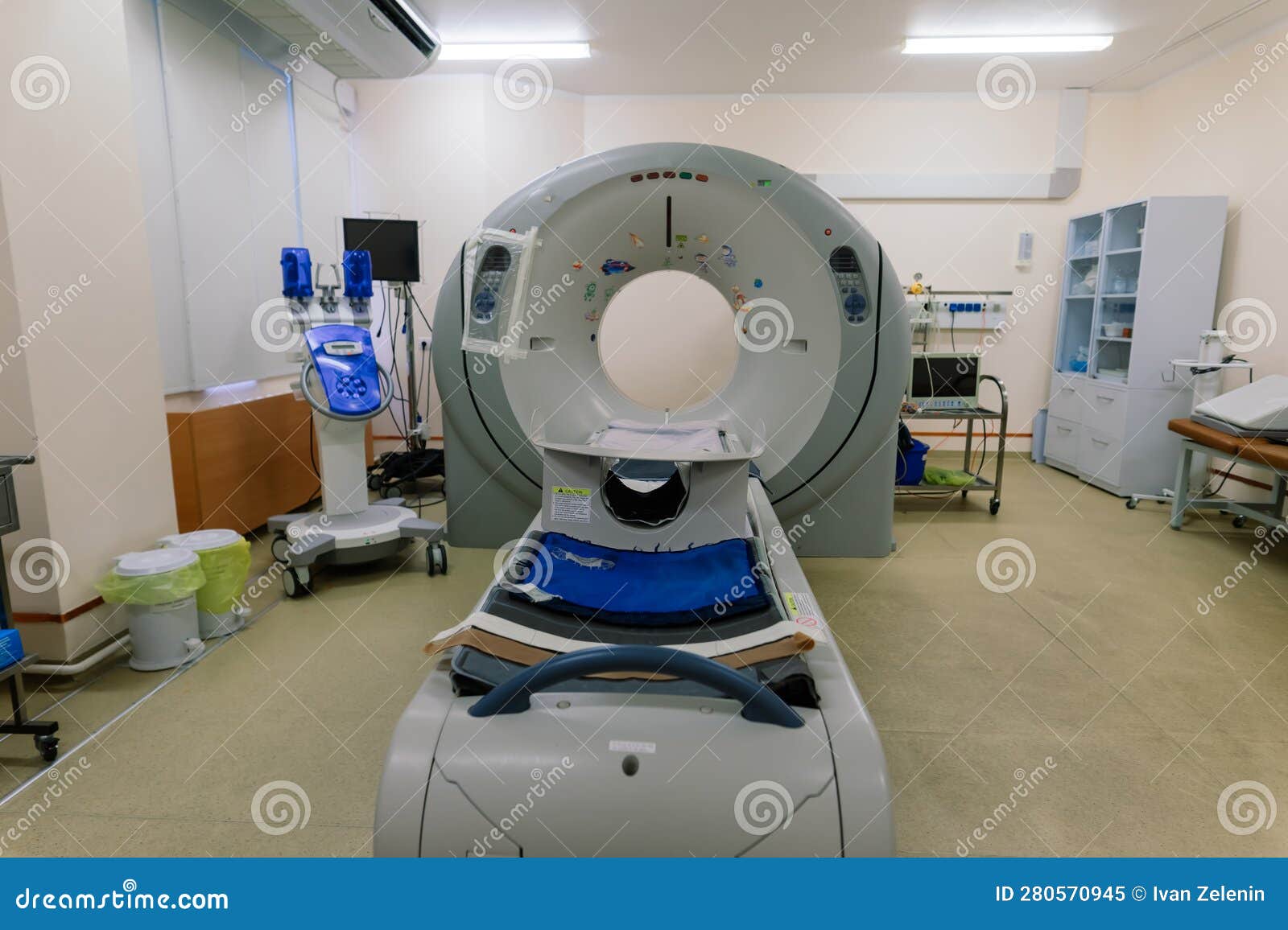 CT Computed Tomography Scanner in Hospital Laboratory. Stock Image ...