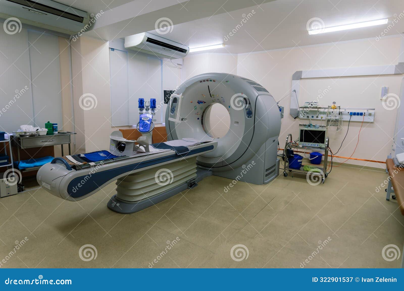 CT Computed Tomography Scanner in Hospital Laboratory. Stock Image ...