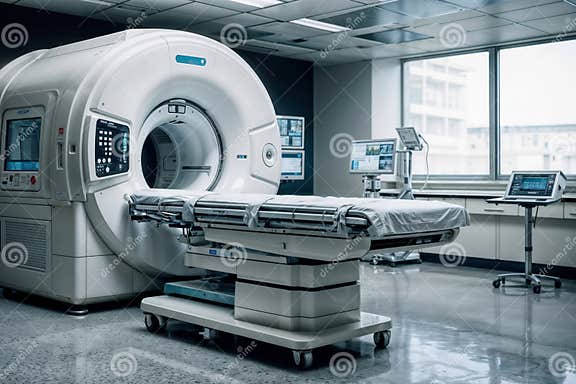 CT Computed Tomography Scanner in Hospital Laboratory Stock Photo ...