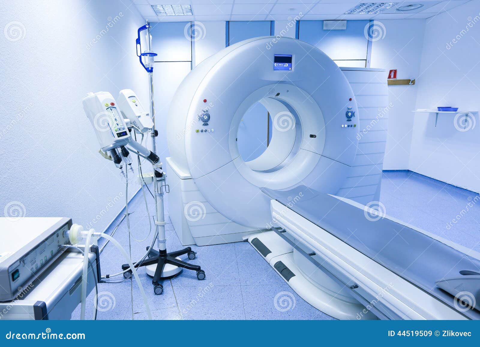 CT (Computed Tomography) Scanner in Hospital Stock Image - Image of ...