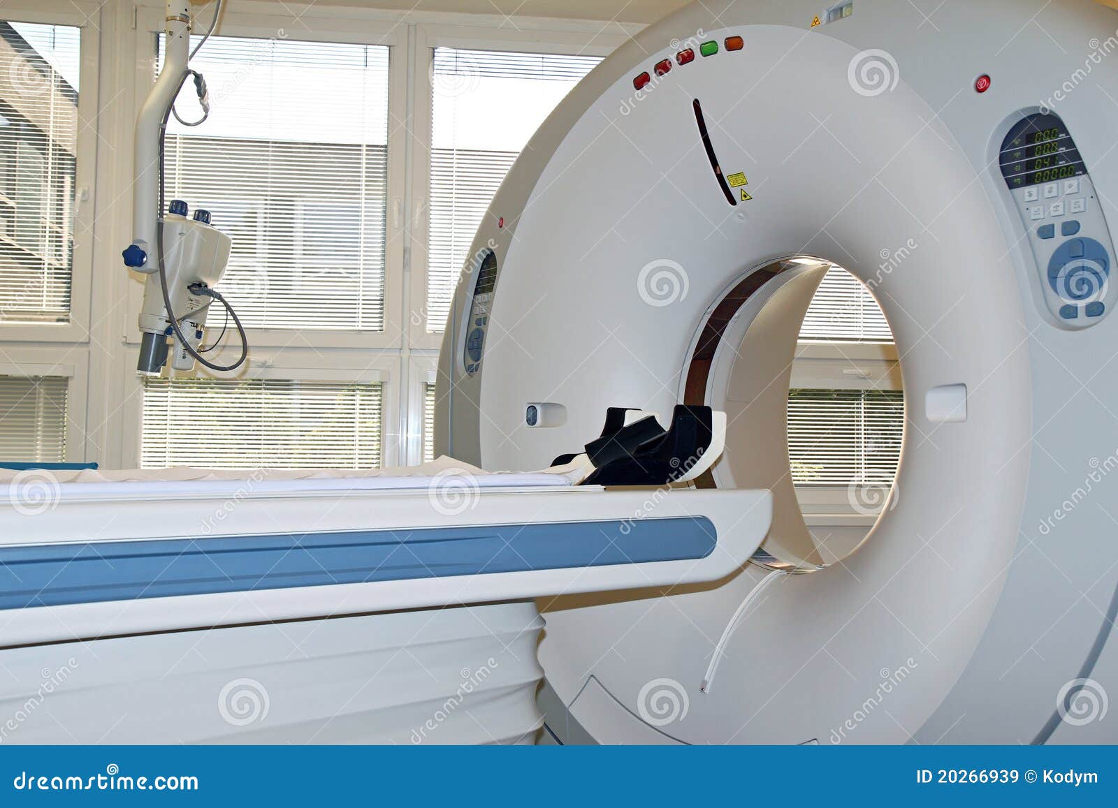 CT Machine in the Hospital Room and Windows Stock Image - Image of ...