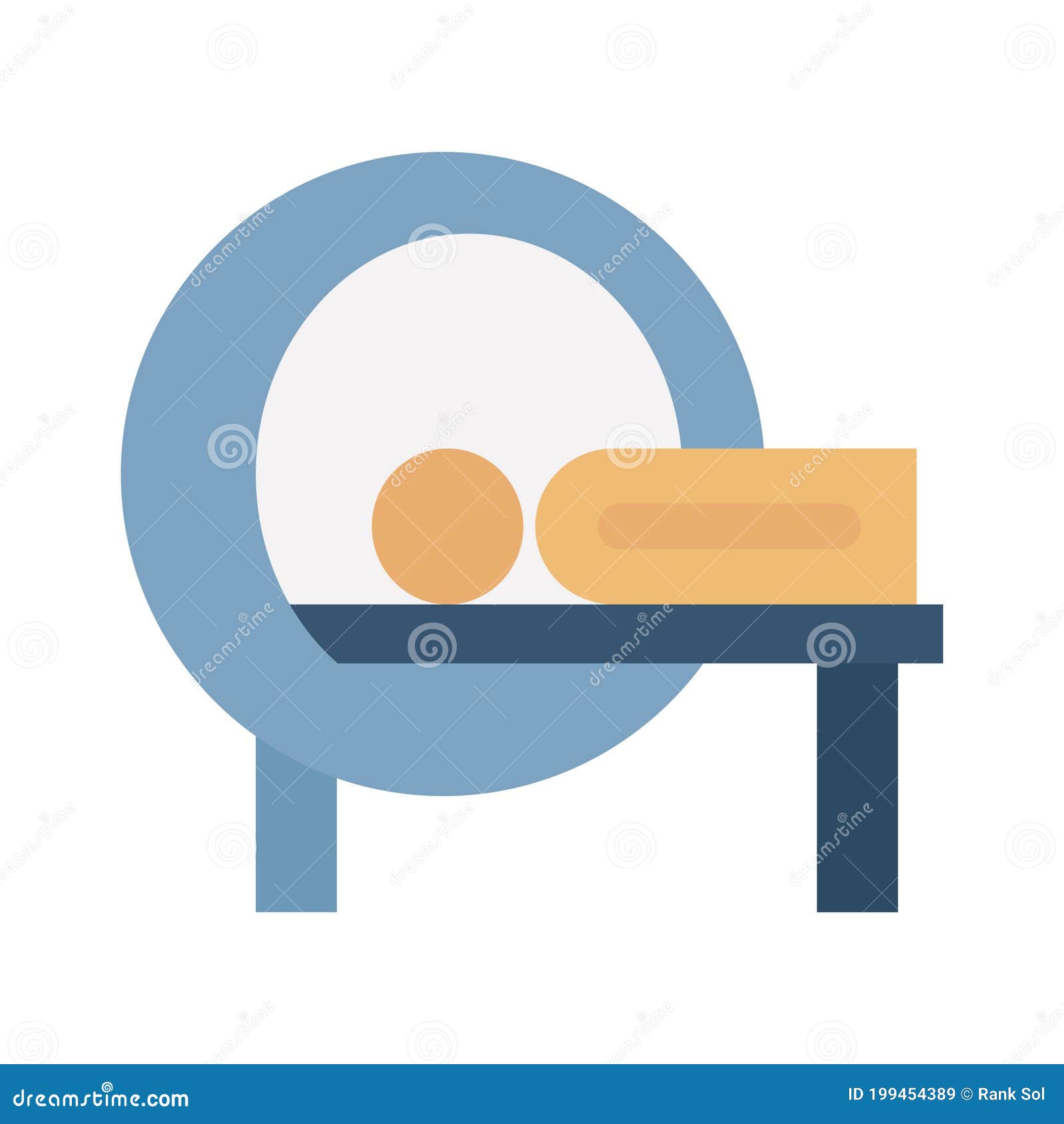 CT Scan Color Vector Icon Which Can Easily Modify or Edit Stock Vector ...