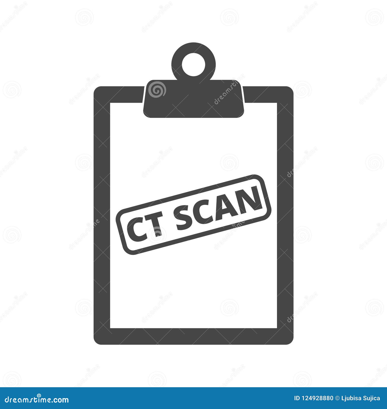 CT scan icon, CT scanner stock vector. Illustration of equipment ...