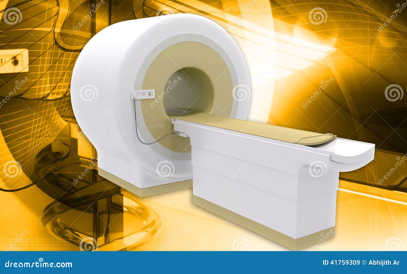 MRI Scan Machine Royalty-Free Stock Image | CartoonDealer.com #178028782